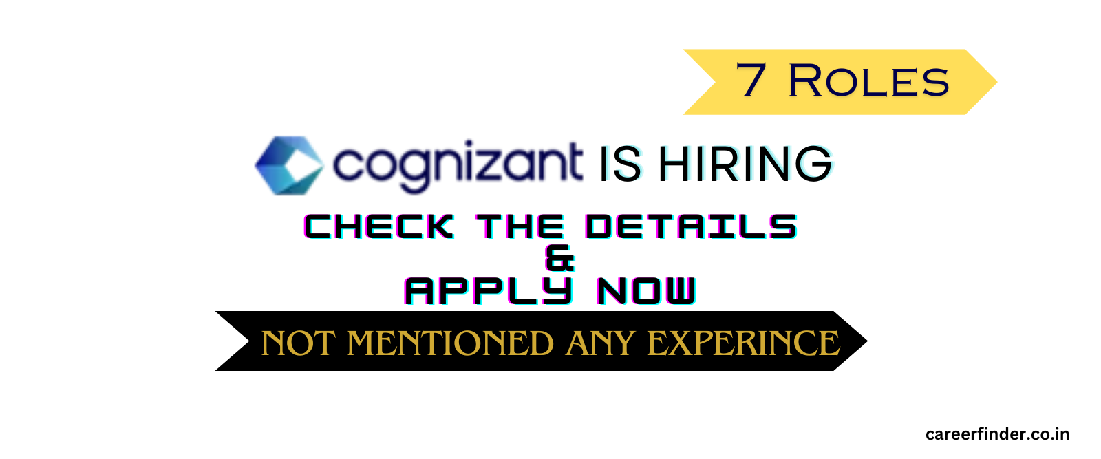 Cognizant Hiring | Check The Details and Apply Now