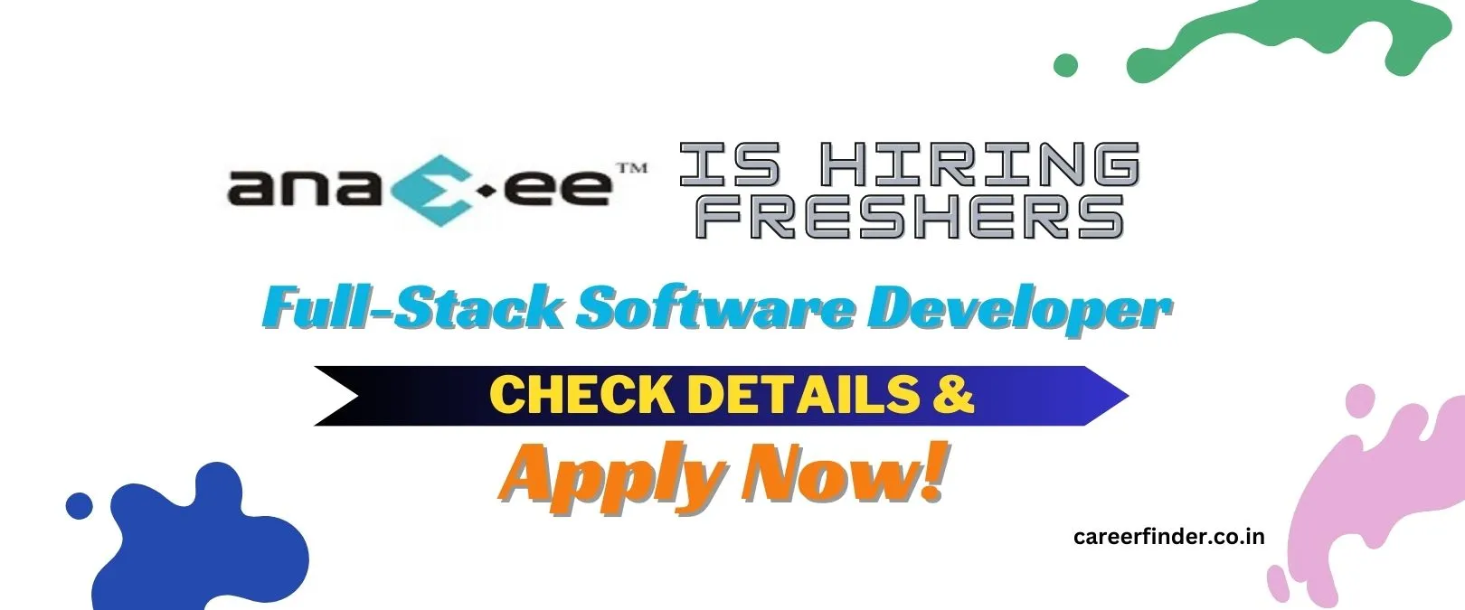 Join As Full-Stack Software Developer At Anaxee | Apply Now